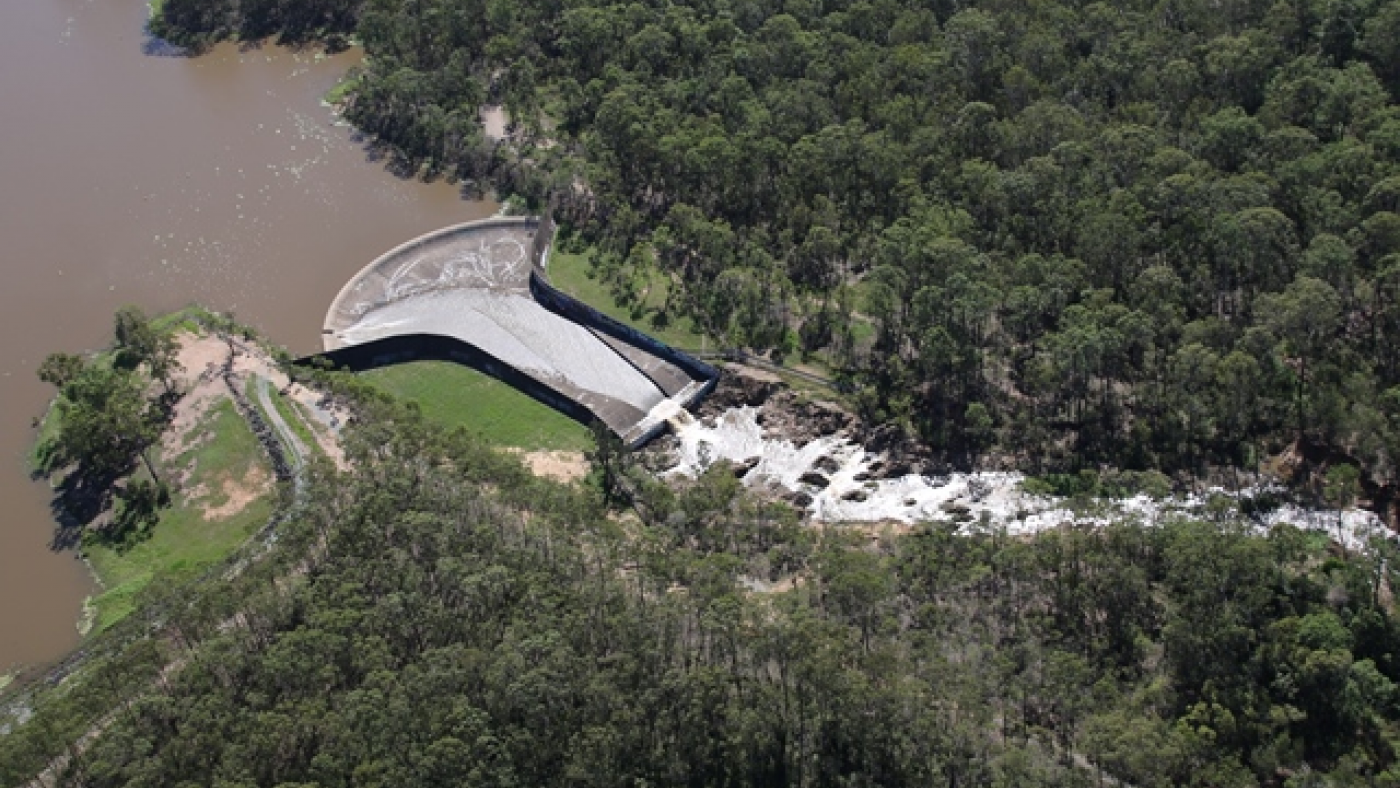 The spillway | Seqwater