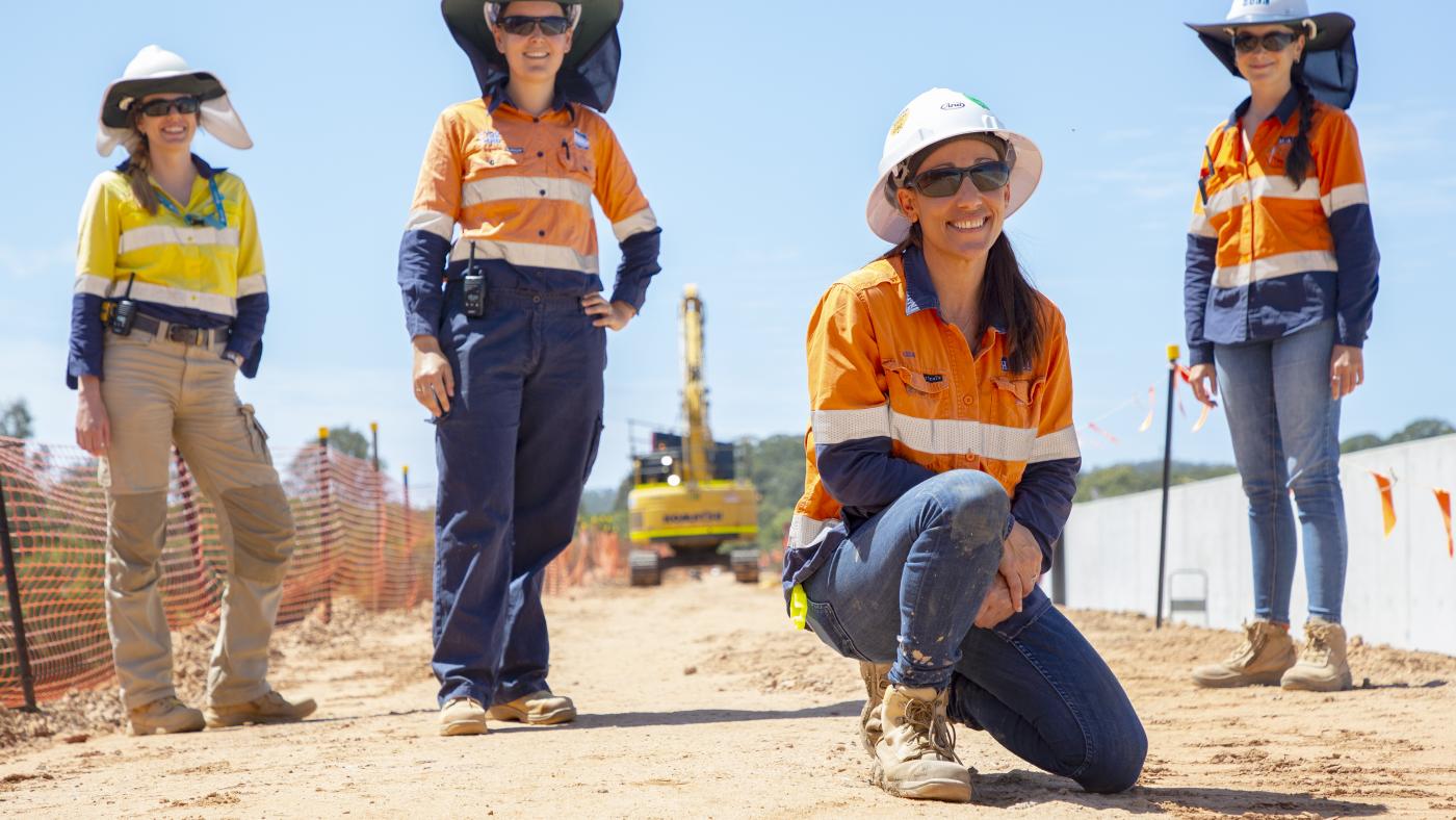 Dam upgrade shows growing presence of women in engineering | Seqwater