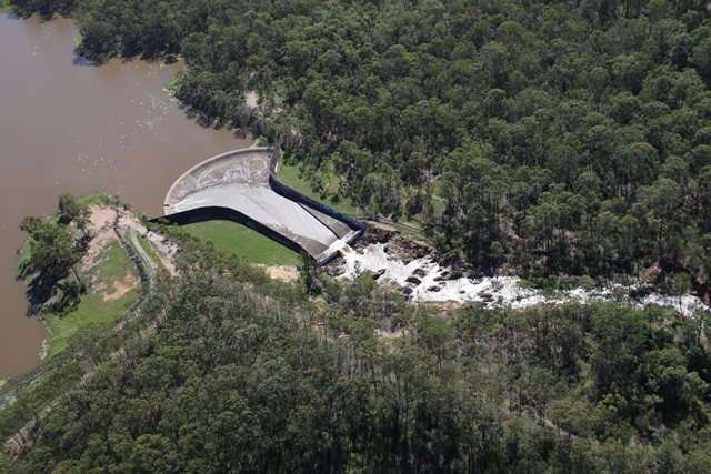 The spillway | Seqwater