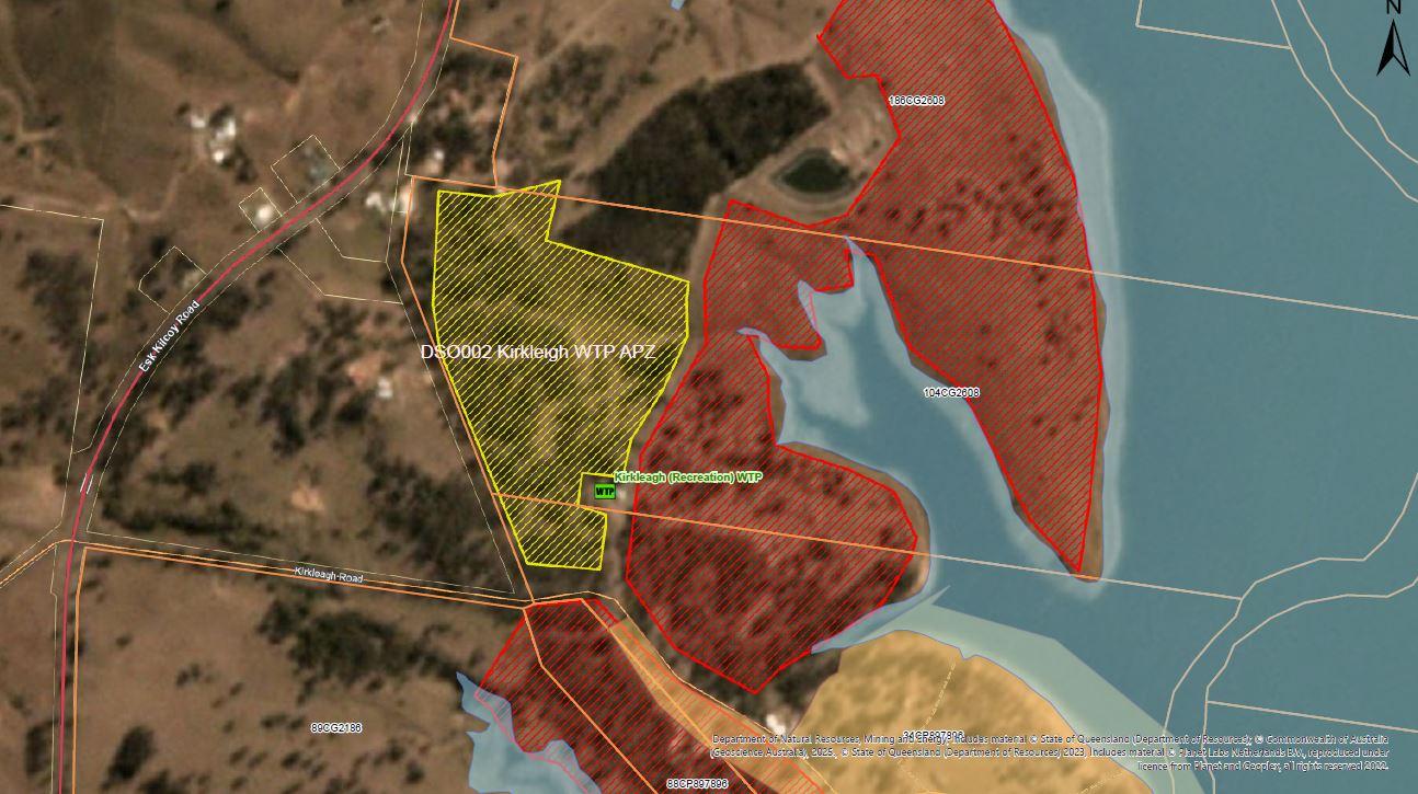 Planned burn near Somerset Dam (near Kirkleigh WTP) on Thursday 10 July ...